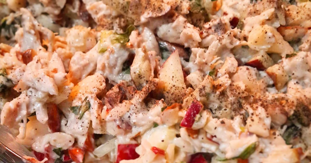 Greek Apple Salad Recipe By Nicole Tiu 💋