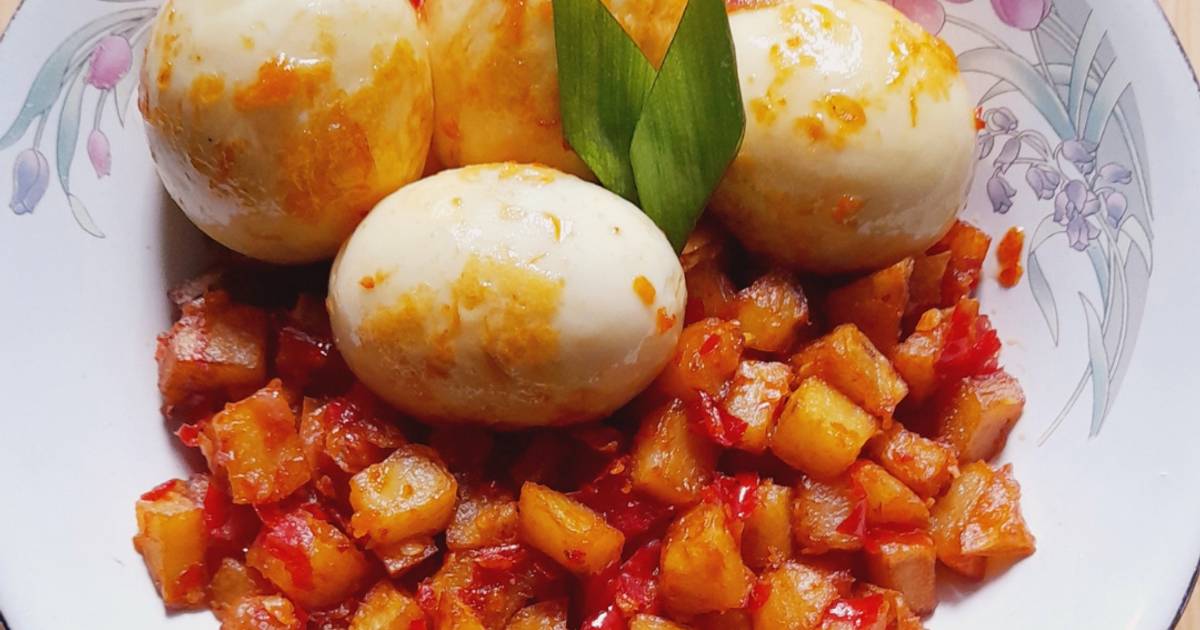 Resep Kentang Telur Balado oleh Sari Syahrudin - Cookpad