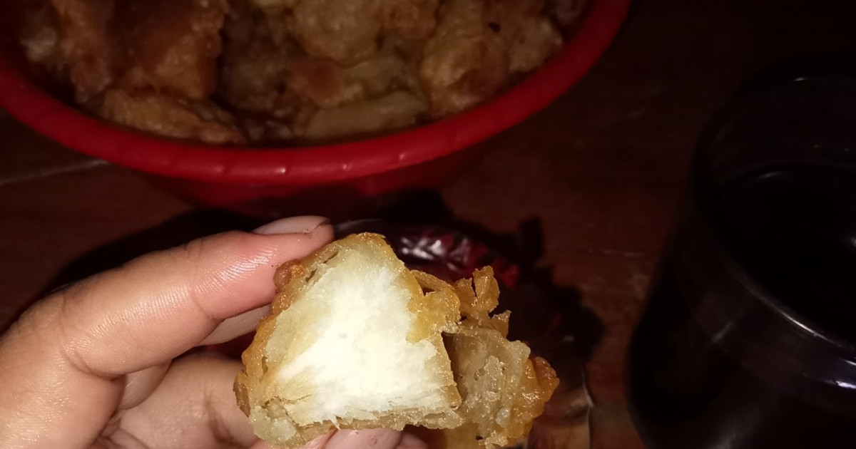 Resep Cimplung Singkong Goreng oleh Dini Andrii - Cookpad
