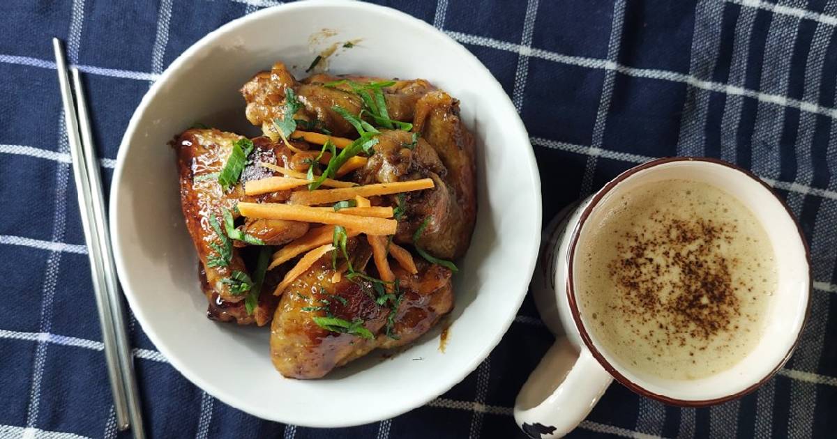 Resep Sayap Ayam Masak Cola oleh Tiara Sinaga - Cookpad