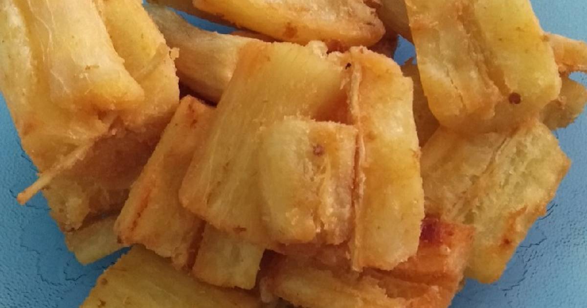 151 resep singkong goreng crispy merekah enak dan sederhana ala rumahan - Cookpad