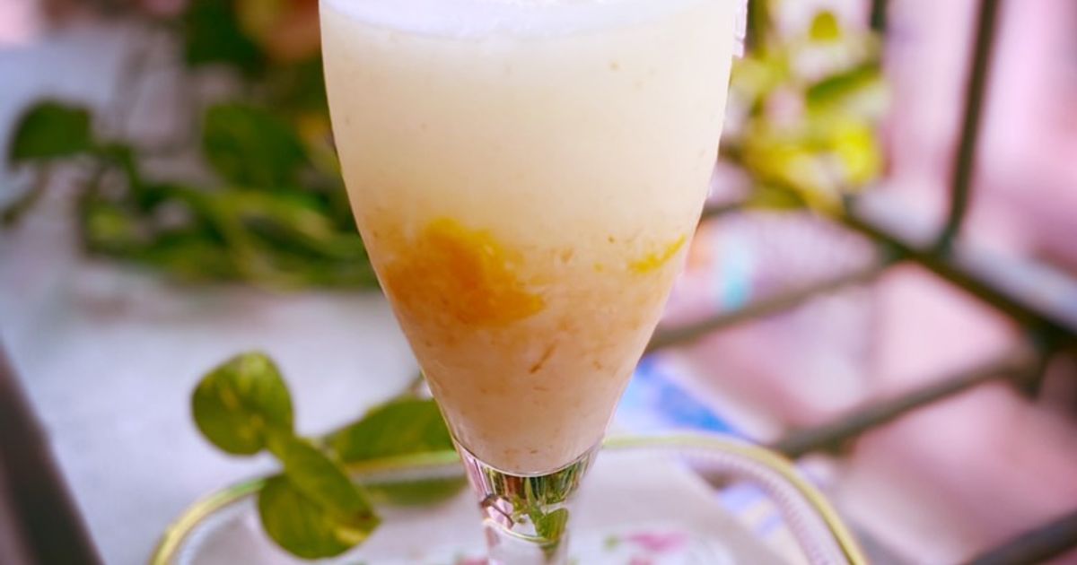 Mango Lychee Lemonade Recipe by ayndrila dutta - Cookpad