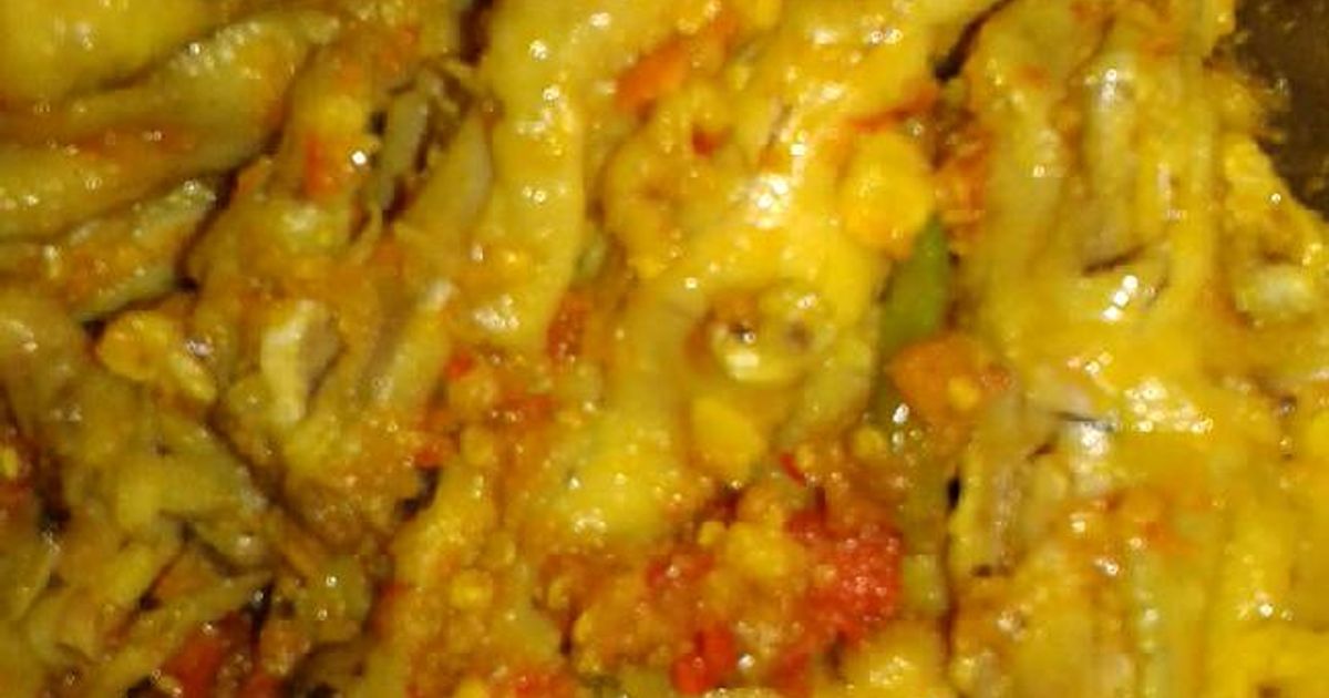 Resep Ceker Bumbu Kunyit Spicy oleh Ike_Apriadi - Cookpad