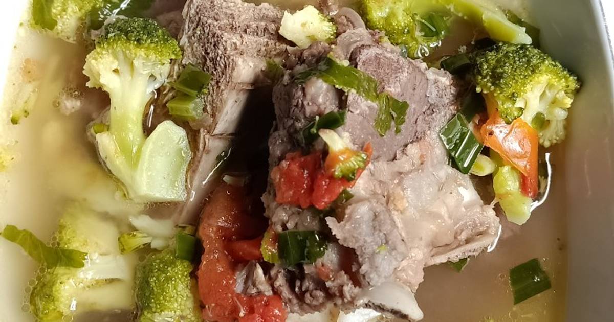 Resep Sop Tulang Sapi ala rumahan oleh Yusnita - Cookpad