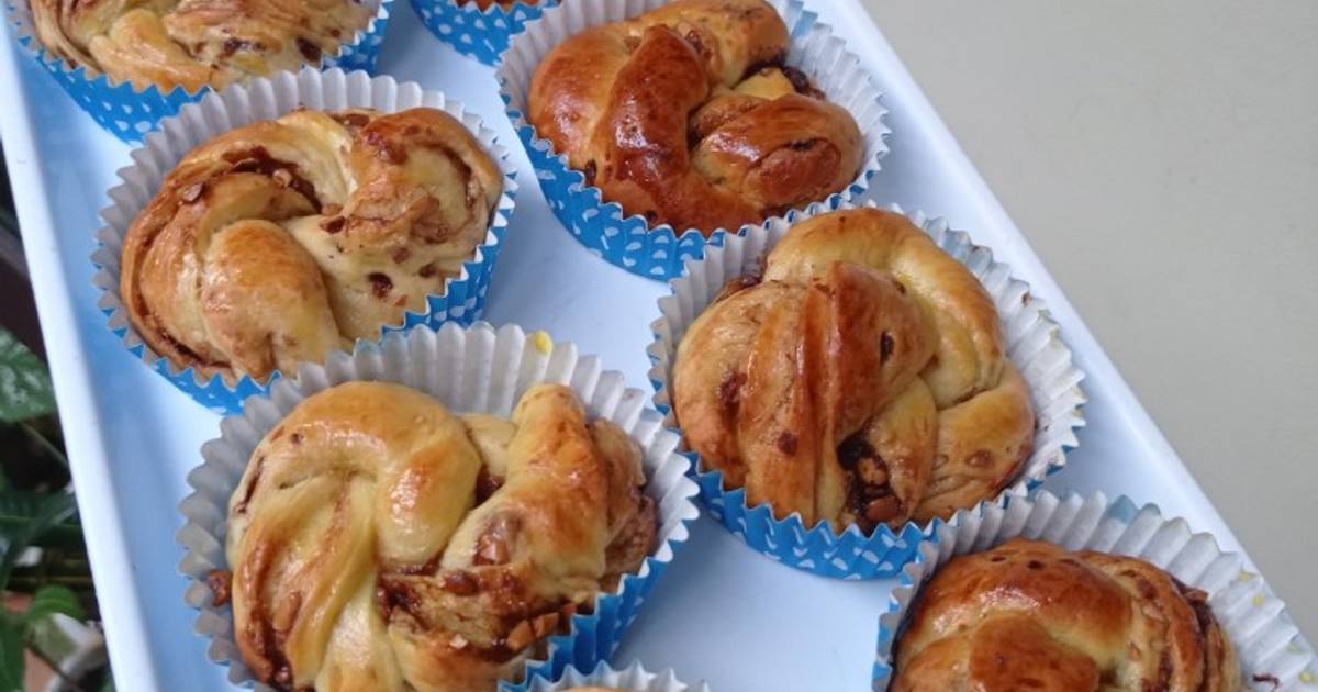 158 resep roti isi kacang coklat enak dan mudah - Cookpad