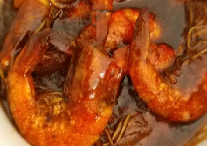 Resep Udang besar asam manis oleh Aurora Christalbella - Cookpad