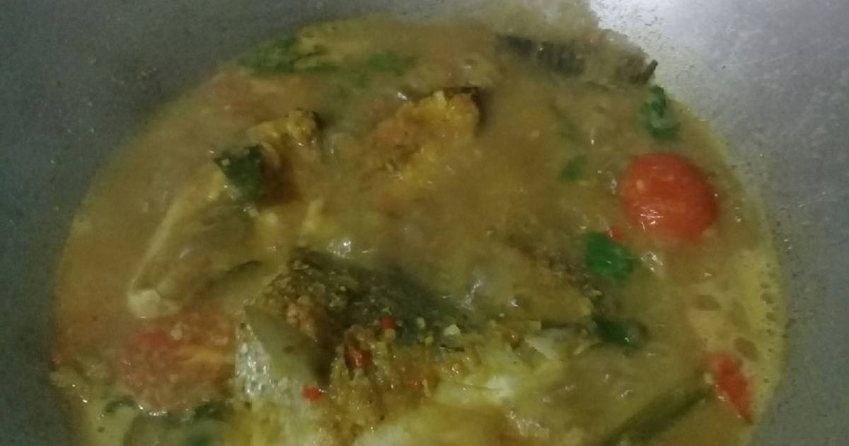 Resep Ikan kakap masak kuning oleh Crist Sampe - Cookpad