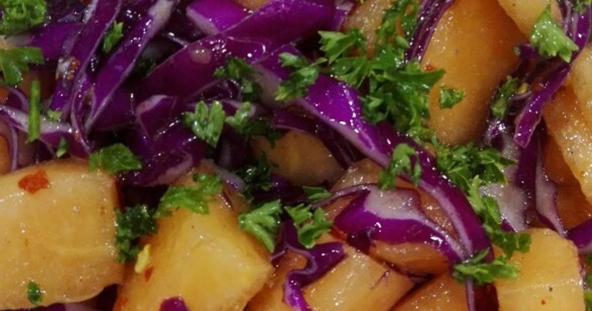 Musk melon cabbage chilli dressing Recipe by GAGANDEEP SINGH - Cookpad