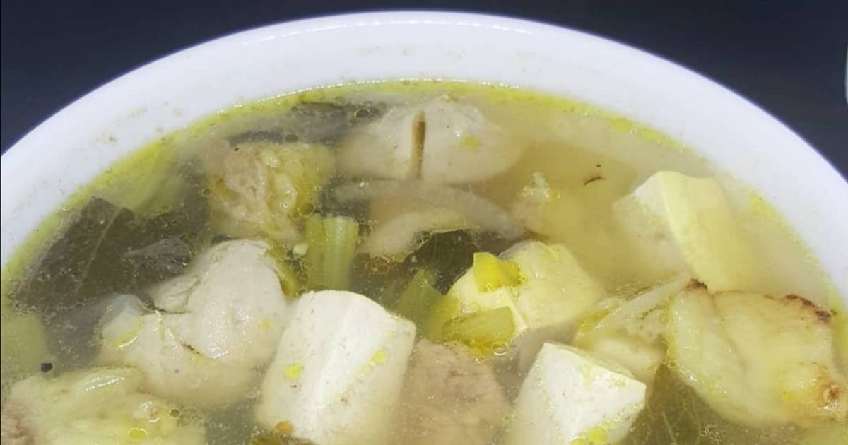 Resep Sop Baso Tahu Putih oleh Rhee - Cookpad