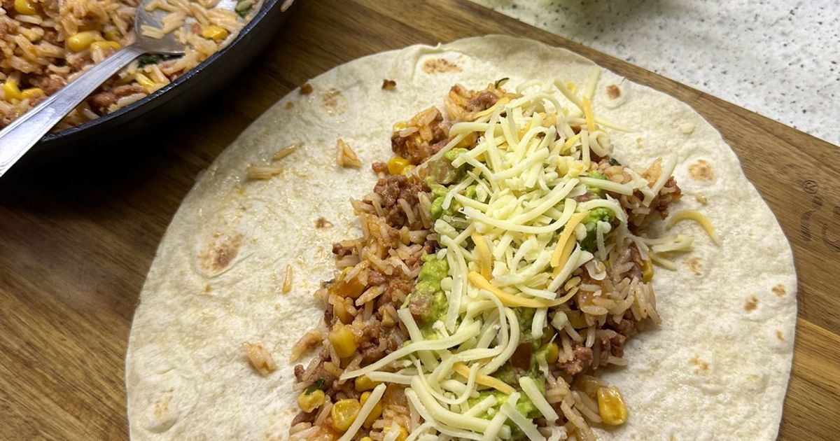 burritos mixtos - 18 recetas caseras- Cookpad