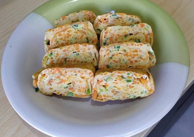 Resep Telur Gulung ala Korea oleh Afni Andita - Cookpad