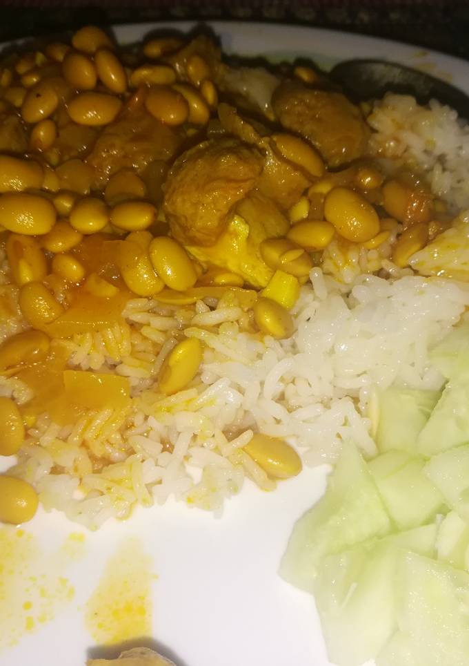 प्लेन राइस (सादा चावल) (Plain rice (Sada chawal) recipe in Hindi ...