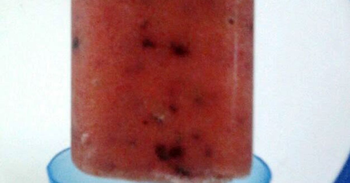 Ladybirds Refreshing Summer Fruit Smoothie Ice Blocks . Recipe by ladybird