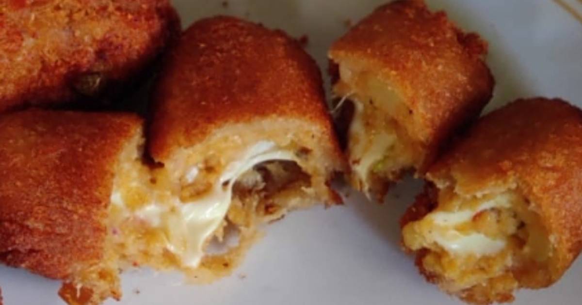 Cheese Roll Recipe by Kiran bala - Cookpad