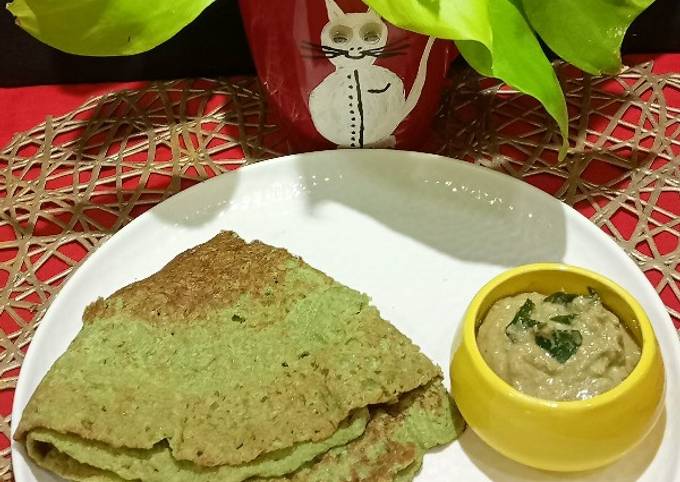 Green Moong Dosa Recipe by Rita Talukdar Adak - Cookpad