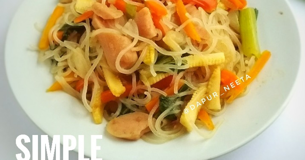 Resep Simple Soun Goreng Ala Cap Cay oleh Dapur Neeta - Cookpad