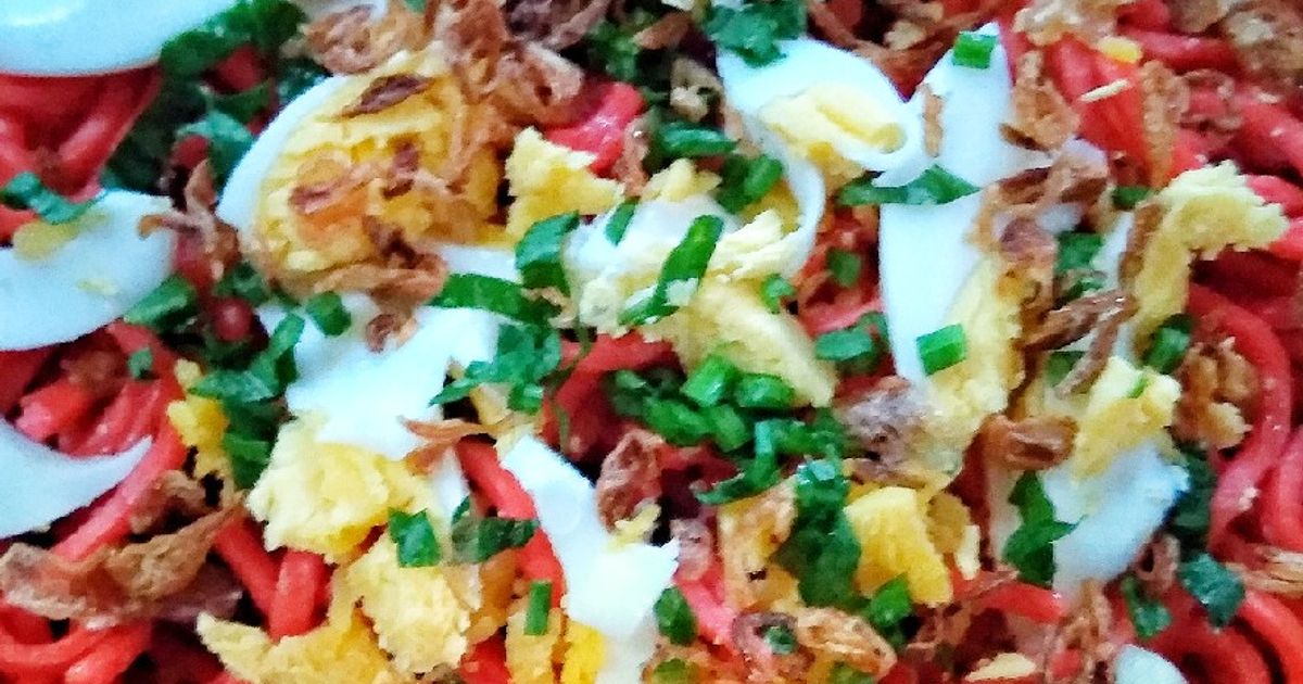 Resep Mie Habang (Merah) Banjar oleh Mommy Nada Afifah - Cookpad
