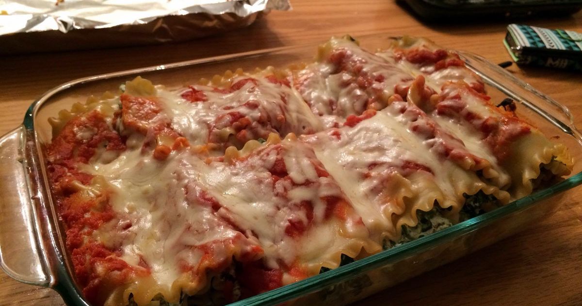 Yummy Spinach Lasagna Rolls Recipe By Sarah Ruybal