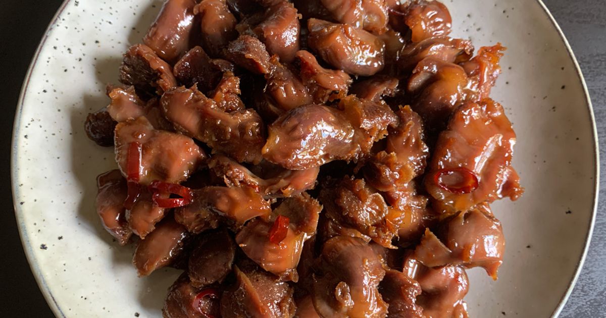 Scrumptious Chicken Gizzards (Giblets) Recipe by Hiroko Liston - Cookpad