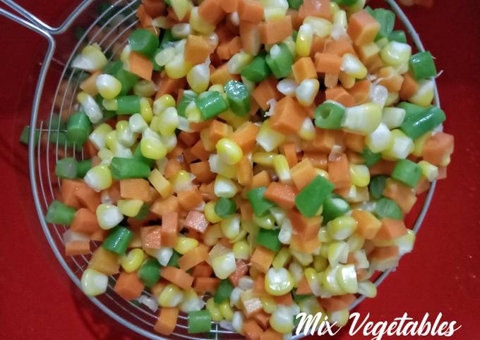 Resep Mix Vegetables oleh Adelia Firdaus - Cookpad