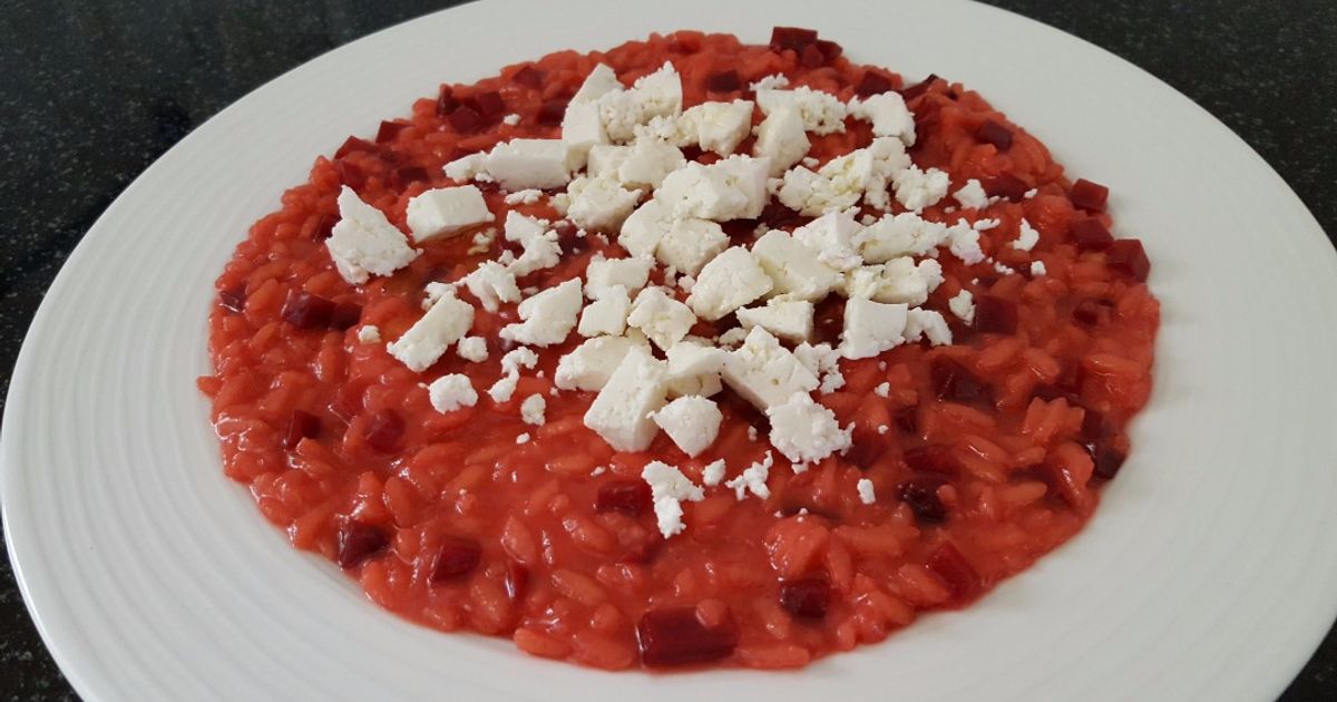 Beetroot Risotto Recipe by Tizz - Cookpad