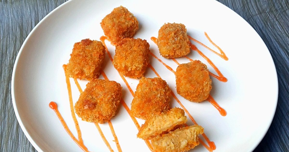 Resep Nugget Tempe Wortel Simple oleh Alya Nurfitri🍳 - Cookpad