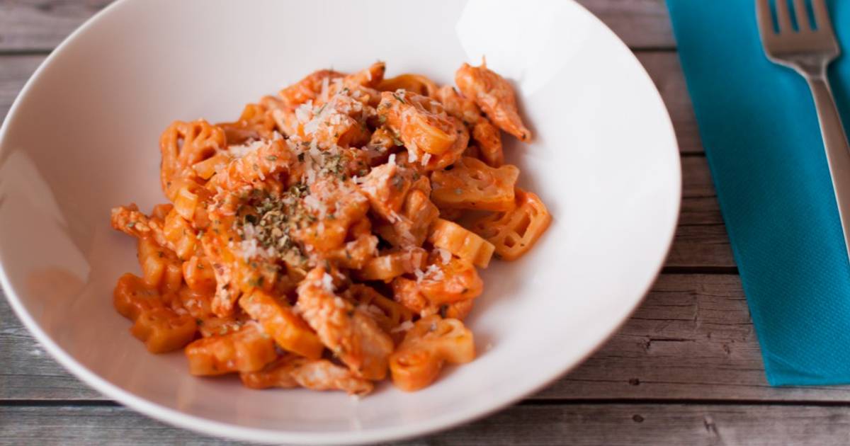 Pasta con pavo y nata Receta de lacocinademinia.es- Cookpad