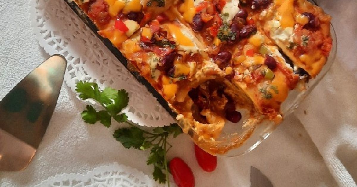 Vegetable Lasanga With Hung Curd And Chedder Cheese Recipe by Sabrina ...