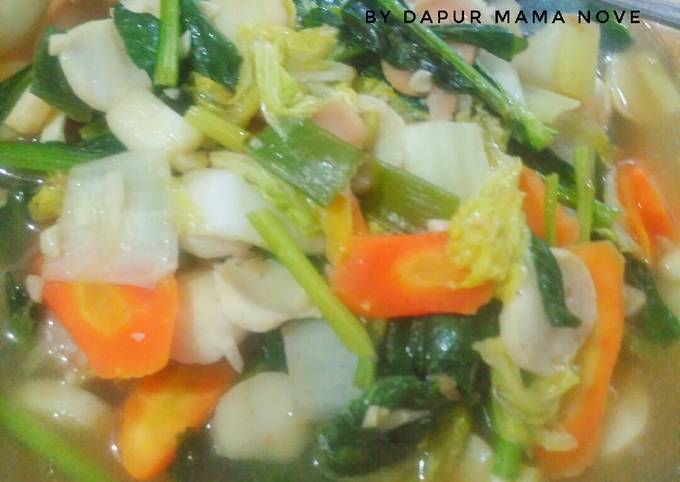 Resep Capcay Bakso oleh Dapur Mama Nove - Cookpad