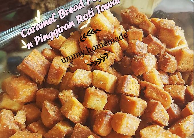 Resep Caramel Bread Popcorn Pinggiran Roti Tawar oleh Ummy ulfa - Cookpad