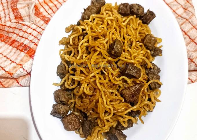 Resep 463. Mie Goreng Hati Sapi oleh Annisa Rahmatillah - Cookpad