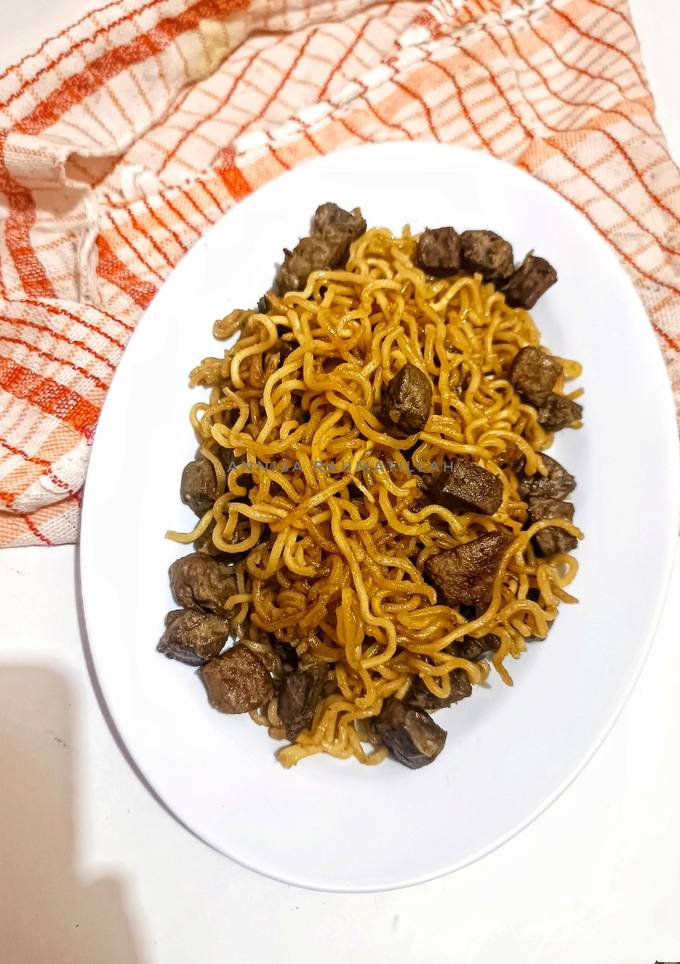 Resep 463. Mie Goreng Hati Sapi oleh Annisa Rahmatillah - Cookpad