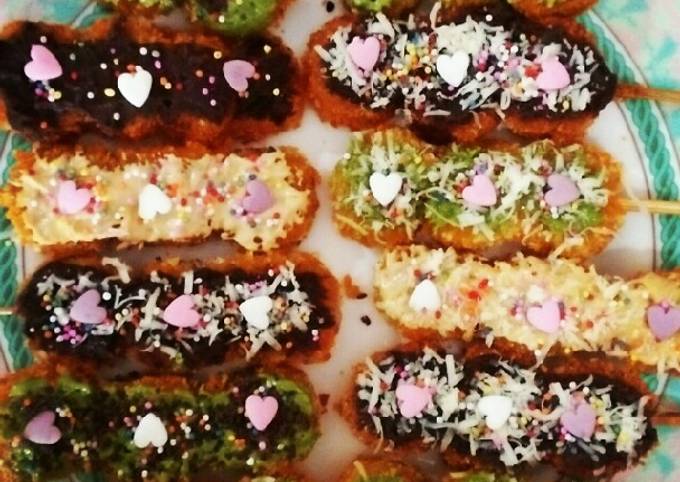 Resep Sate Pisang Nugget oleh Fifi Luthfiani - Cookpad