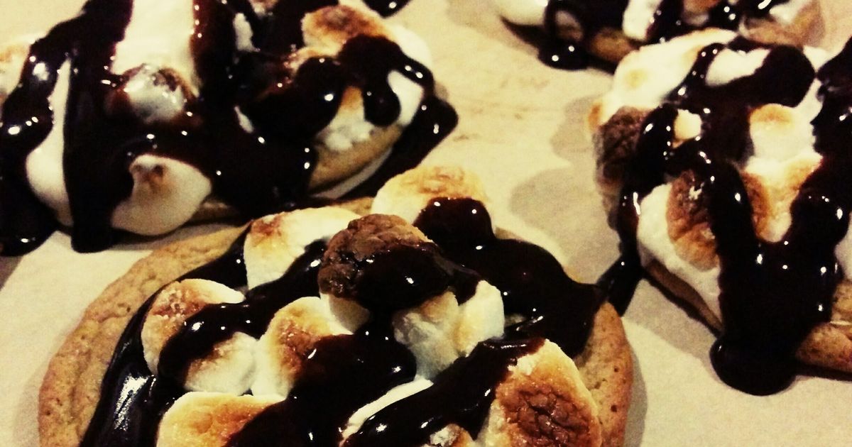 S'mores Cookies Recipe By Jannapaige