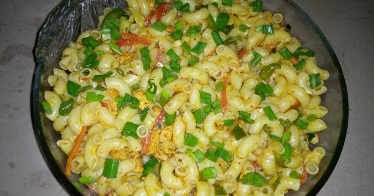 Tasty and spicy chicken macroni Recipe by Fresh Feast - Cookpad