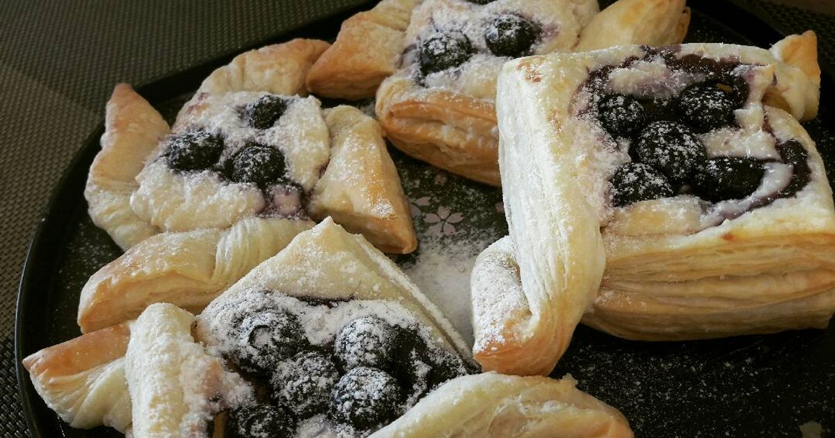 Puff Pastry Blueberry Cream Cheese Recipe By Jessa Lyn