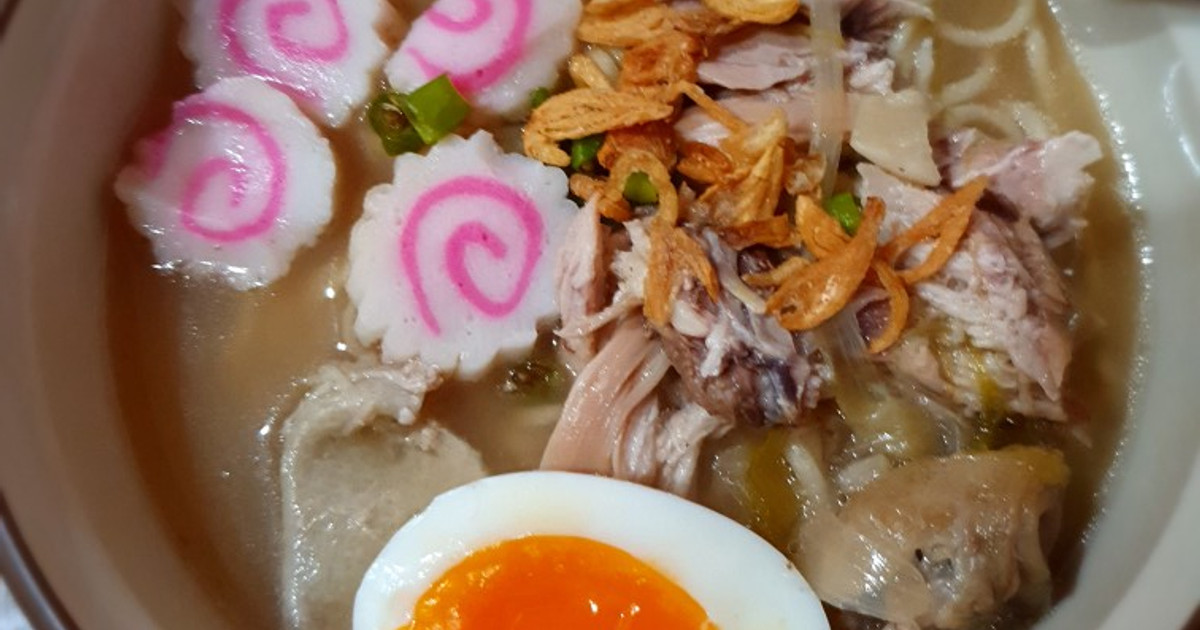 Resep Ramen Miso Halal Minimalis oleh Pritha Widyastari - Cookpad
