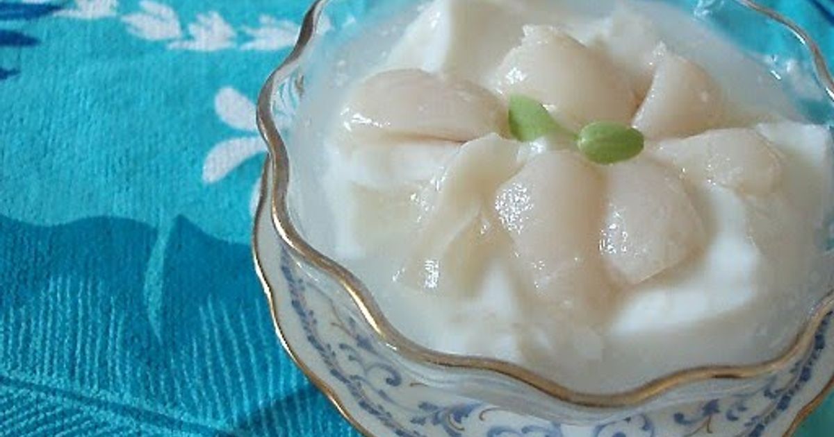 Easy But Amazing Lychee & Coconut Pudding Recipe By Cookpad.Japan