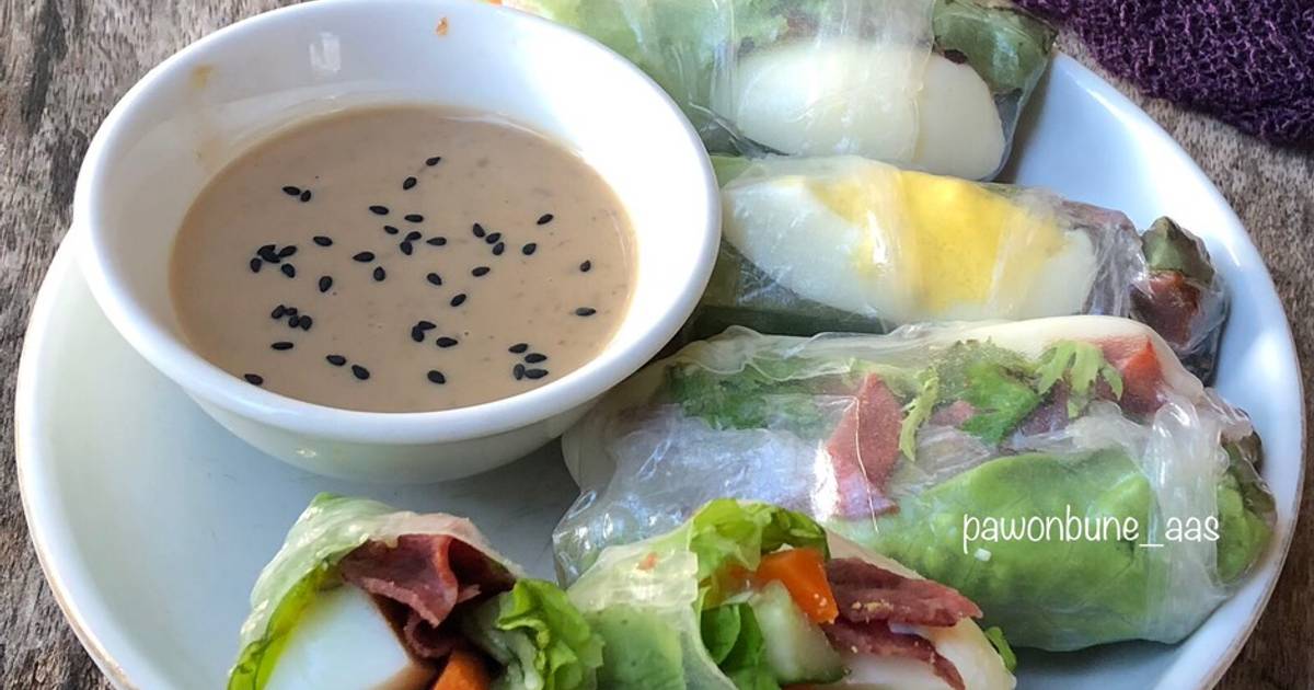 Resep Vietnamese Spring Roll oleh pawonbune_aas - Cookpad