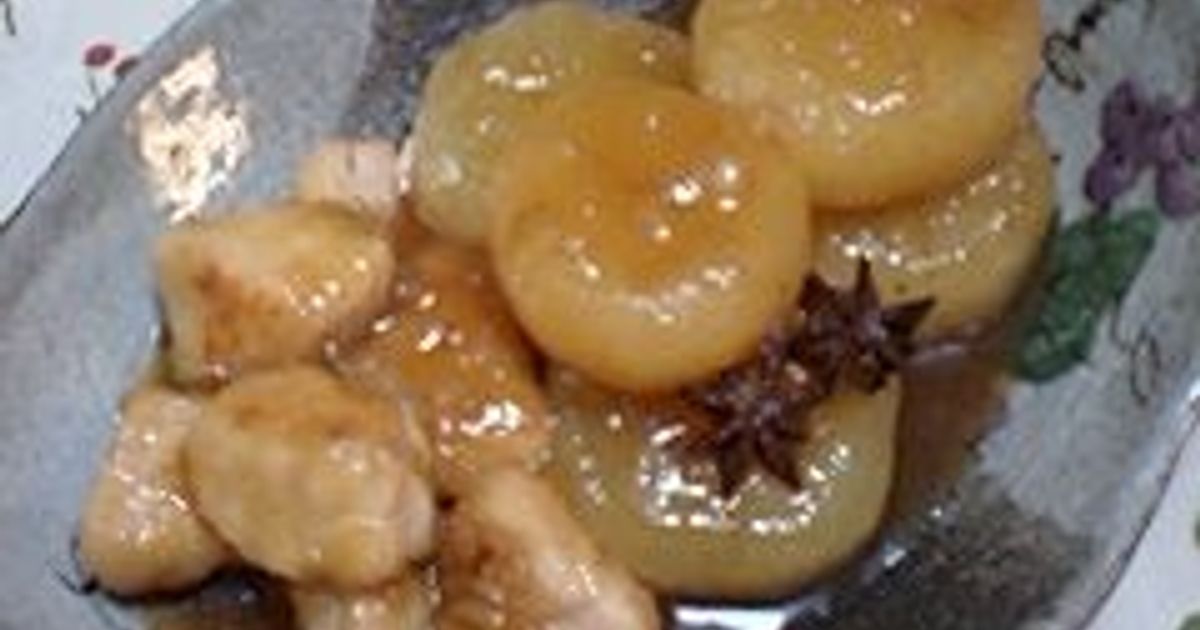 Soft Stewed Chicken And Daikon Radish Recipe by cookpad.japan