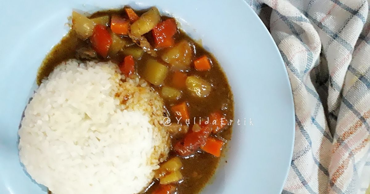 Resep Kare Jepang (Vegetables Curry) oleh yulidaertik - Cookpad