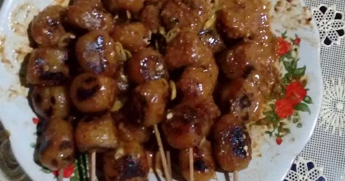 Resep Sate Cilok/Cilok Bakar oleh Tya Desi Ristiyani - Cookpad
