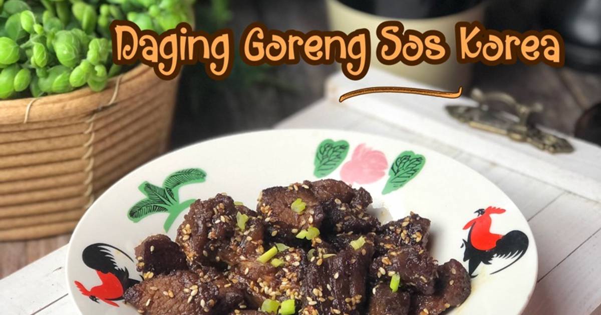 Resipi Daging Goreng Sos Korea oleh Salina Jalaludin - Cookpad