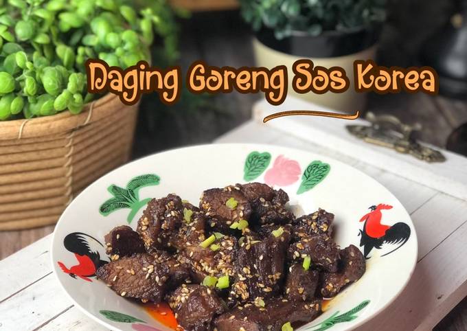 Resipi Daging Goreng Sos Korea oleh Salina Jalaludin - Cookpad