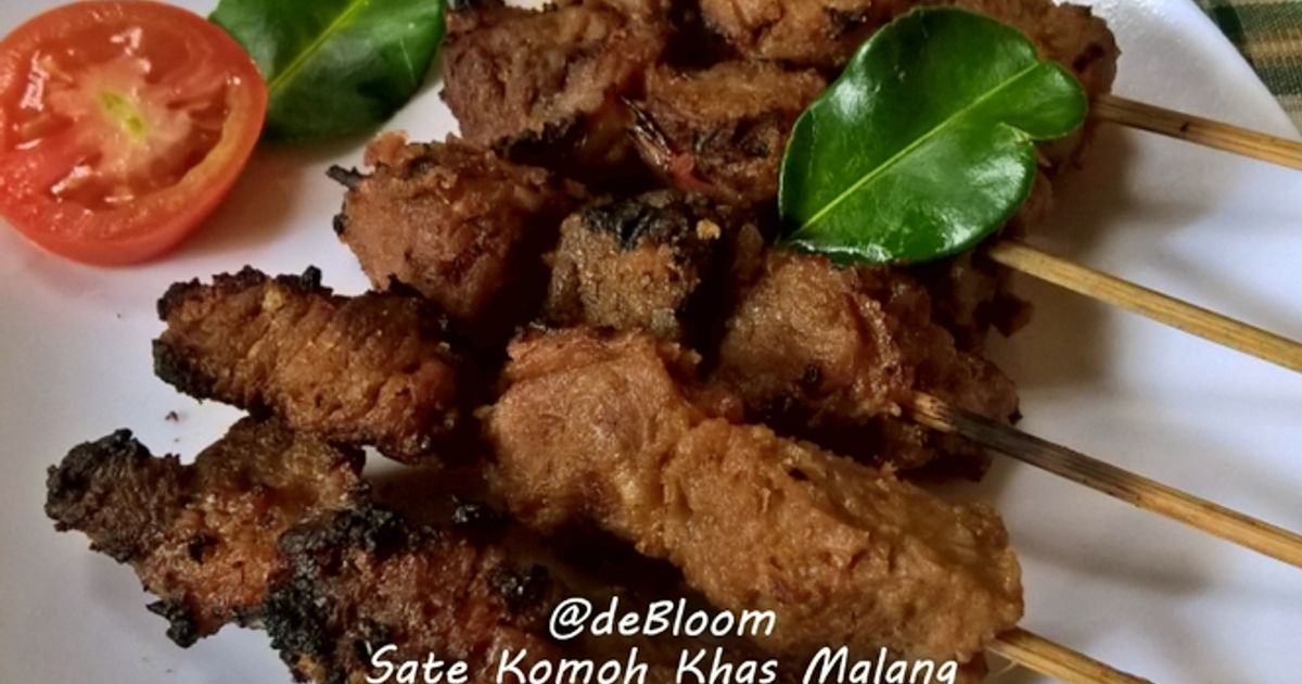 Resep sate komoh rumahan enak dan mudah - Cookpad