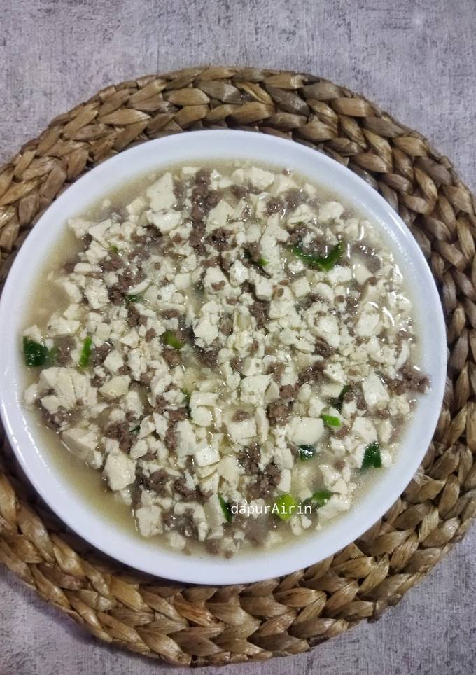 Resep Mun tahu daging sapi oleh dapur Airin - Cookpad