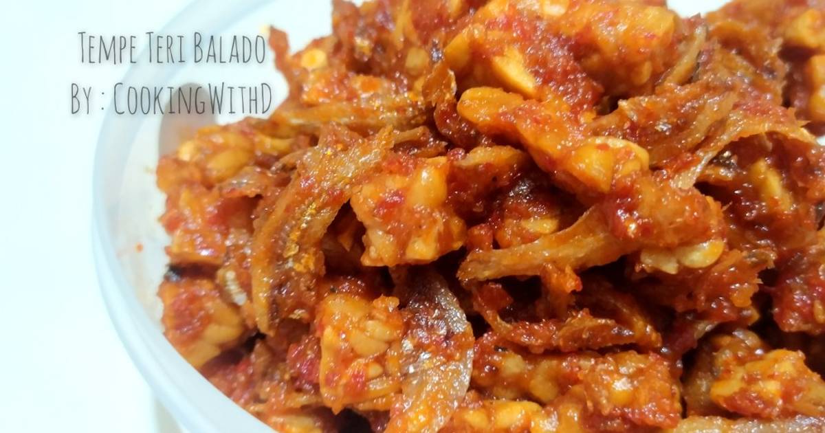Resep Tempe Teri Balado oleh CookingWithD - Cookpad