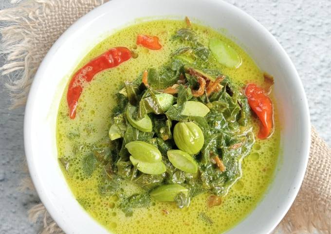 Resep Gulai Daun Singkong Pete oleh Any Tri - Cookpad