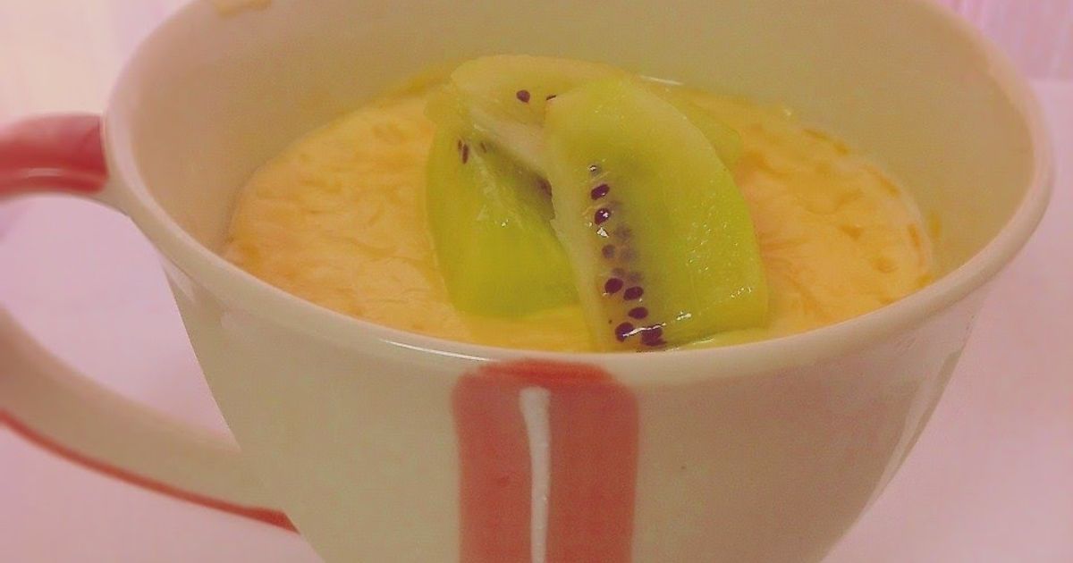 Smooth Pudding In A Mug Made In The Microwave Recipe By Cookpad.Japan