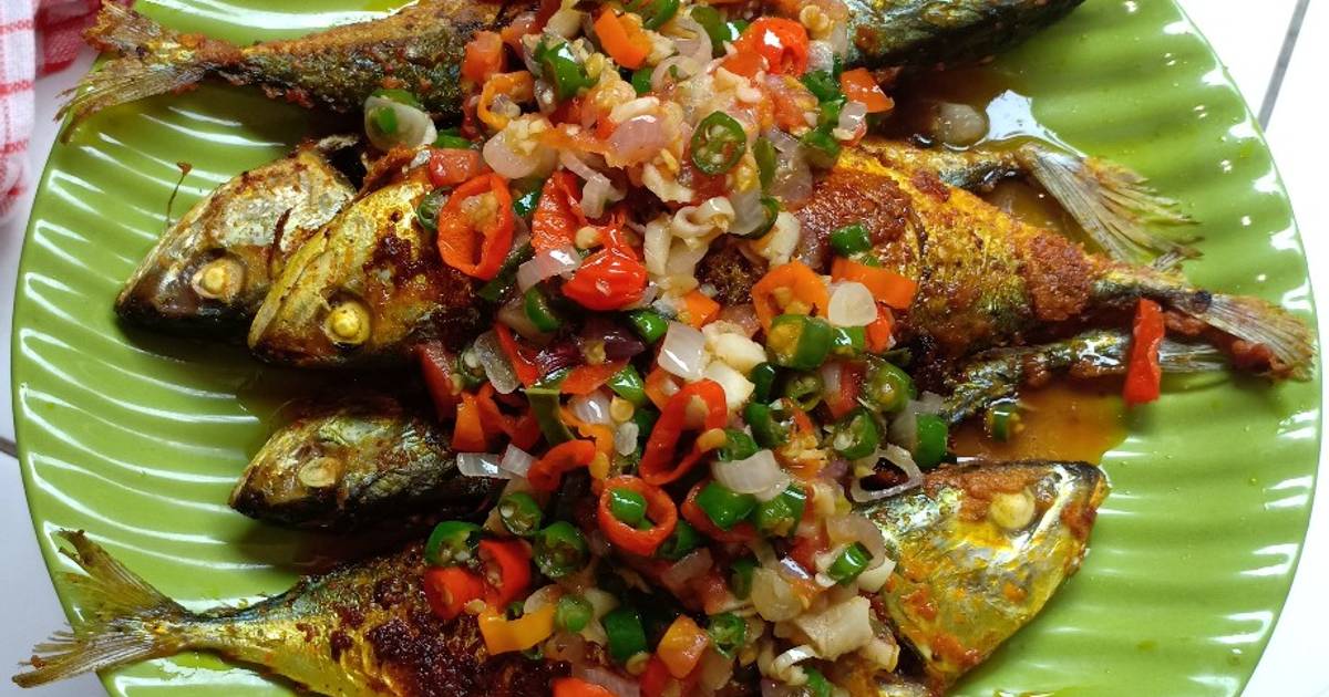 Resep Kembung Bakar Sambal Matah Oleh Dapuroma16 Cookpad